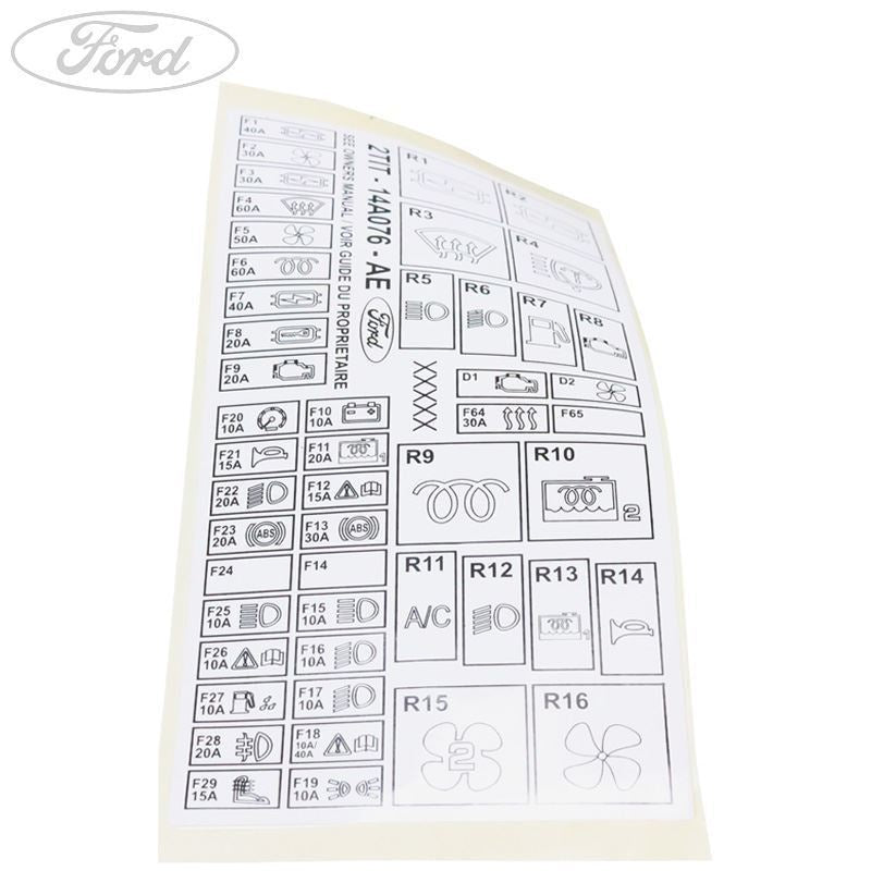 SAFETY SWITCH DECAL – Ford Online Shop UK