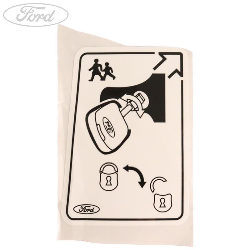 CHILD SAFETY LOCK DECAL – Ford Online Shop UK