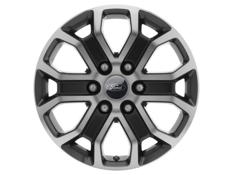 SET OF 4 RANGER ALLOY WHEELS 18" 6-SPOKE Y DESIGN, MEDIUM BOLDER GREY ...