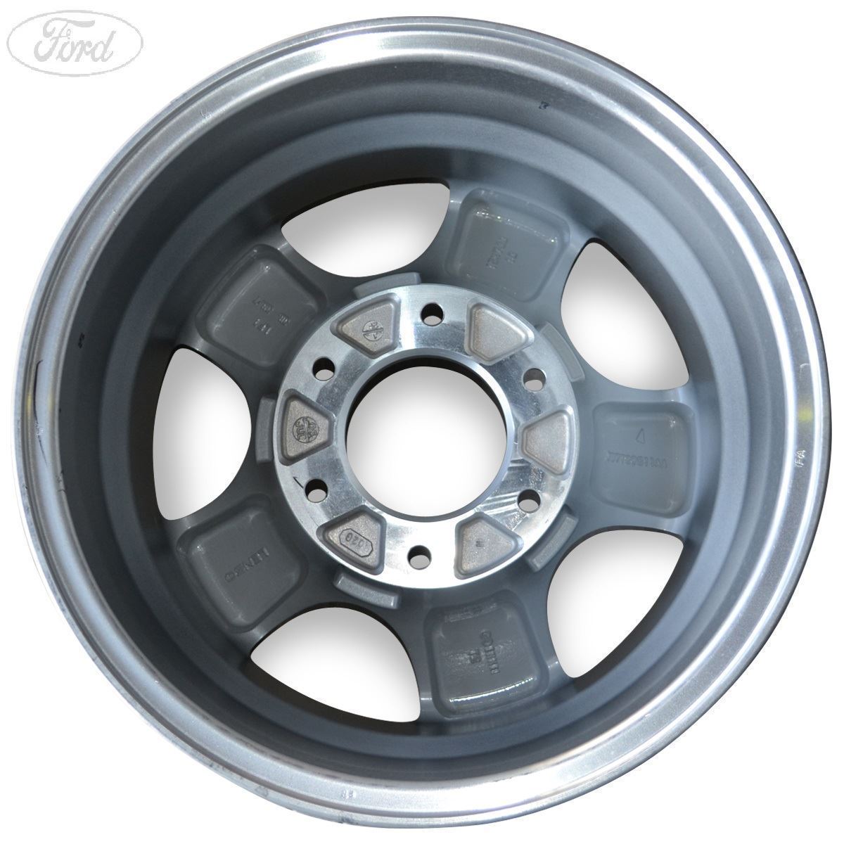 SET OF 4 RANGER 15" ALLOY WHEELS 5 SPOKE 7J WILDTRAK THUNDER 05-07 ...