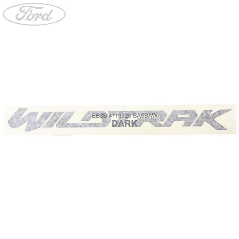 Ford RANGER WILDTRAK NAME PLATE LOGO DECAL 2015-2019 - 1921669