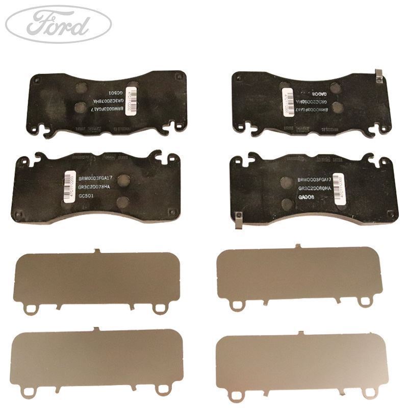 MUSTANG FRONT BRAKE PADS 6 SPEED AUTO W/ SVT PERFORMANCE – Ford Online ...