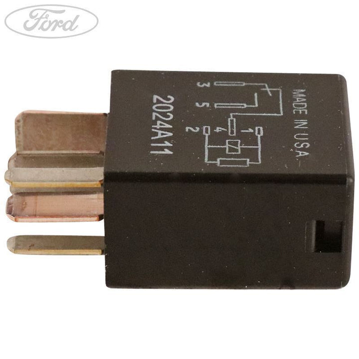 40 AMP MICRO RELAY 5 TERMINAL BLACK HIGH POWER – Ford Online Shop UK