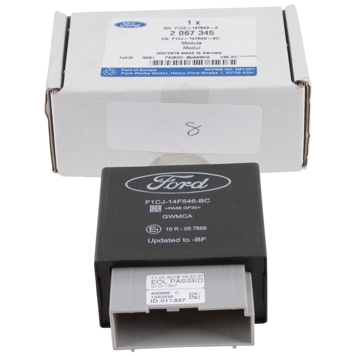 TOW BAR TRAILER TOWING MODULE F1CJ-14F546-BC – Ford Online Shop UK