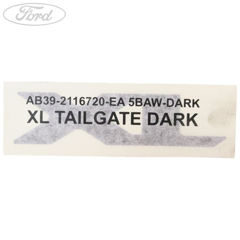 Ford NAME PLATE DECAL - 1780911