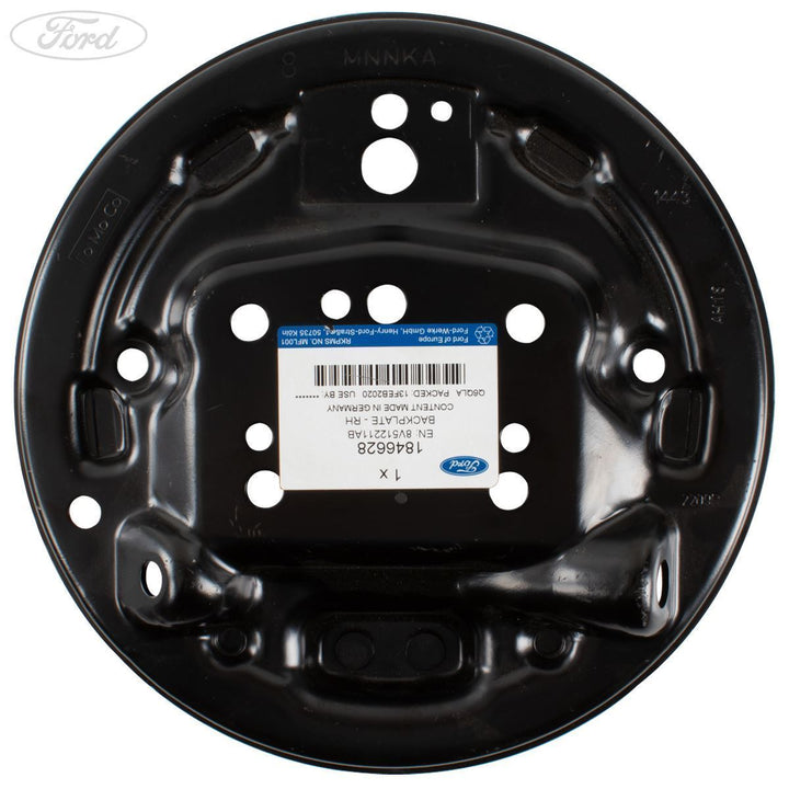FIESTA REAR O/S DRUM BRAKE BACKING PLATE GUARD 2013- – Ford Online Shop UK