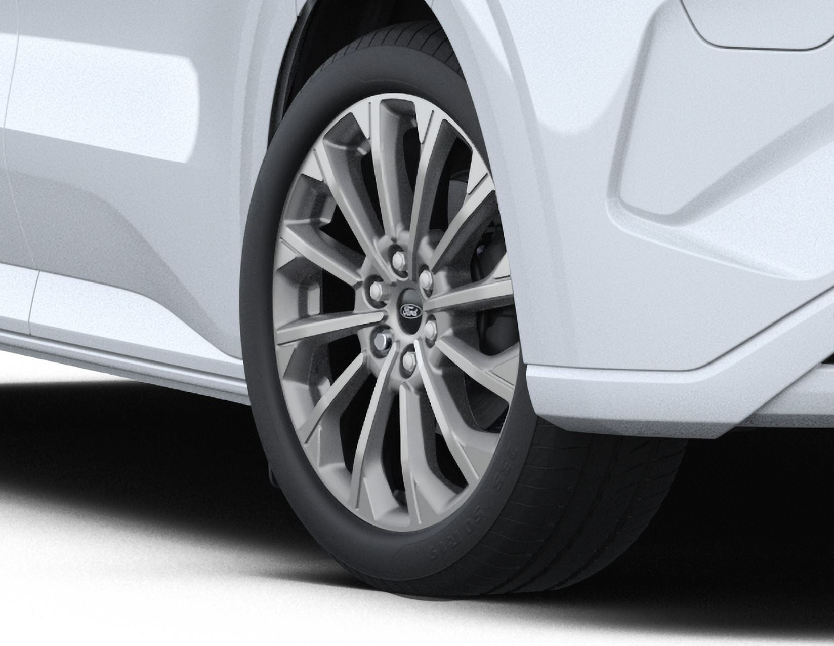 Alloy Wheel 19" 12-spoke design, Luster Nickel - 2653322