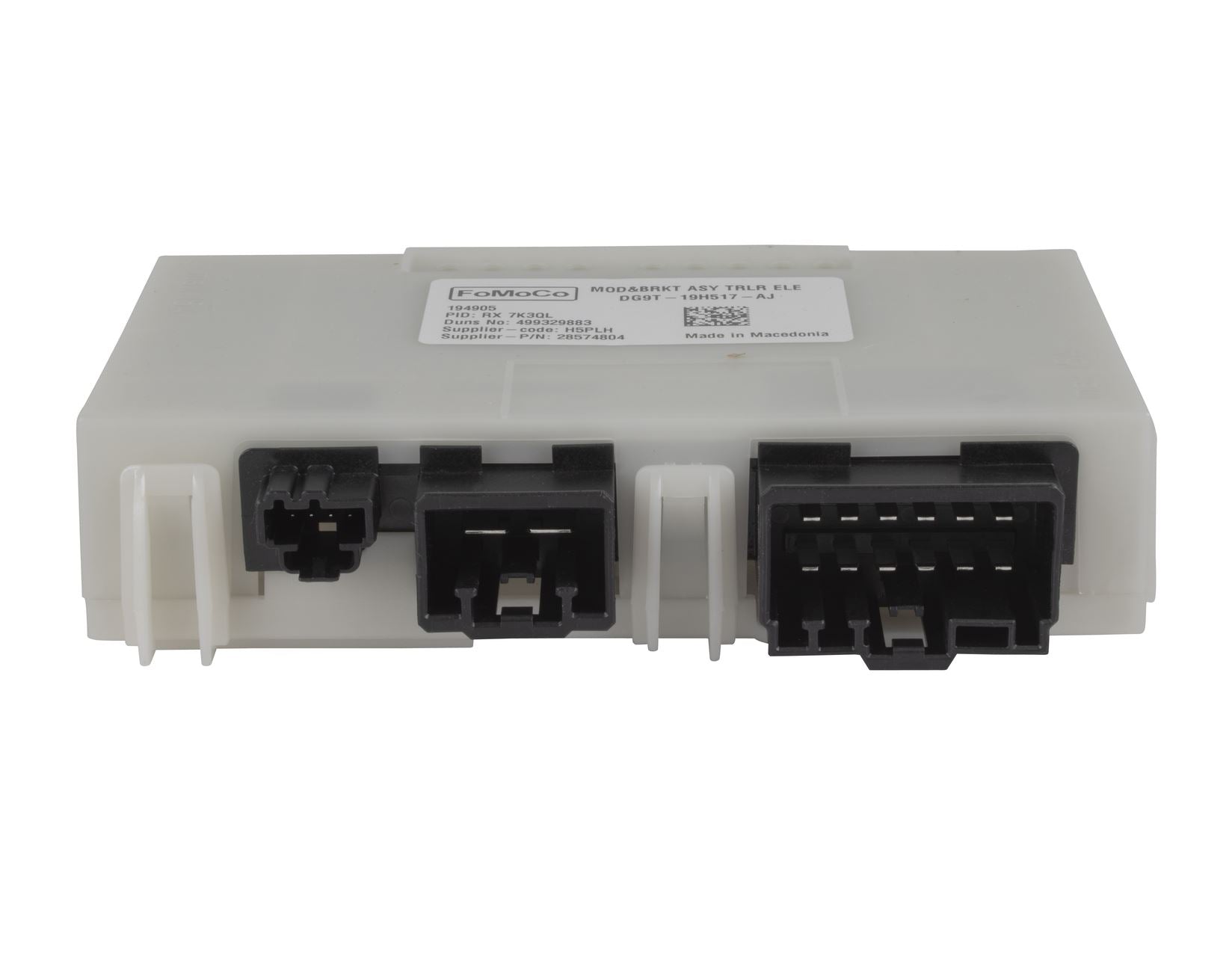 TRAILER REAR MODULE REQUIRED FOR THE FITMENT OF THE DETACHABLE TOW BAR ...