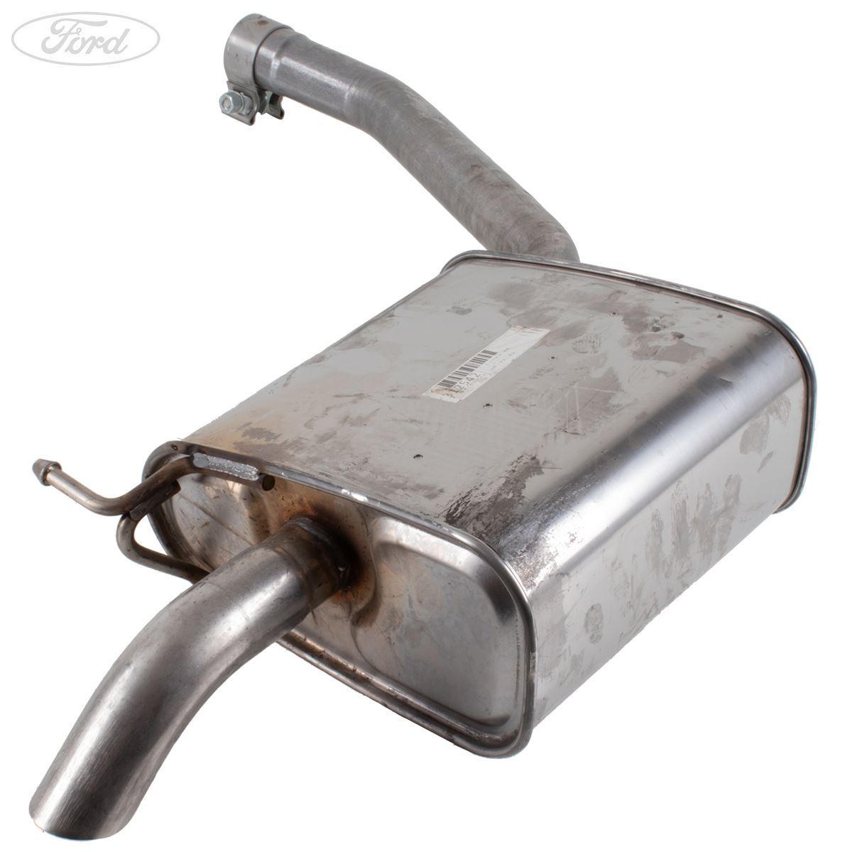 Genuine Ford REAR MUFFLER AND PIPE 1690586