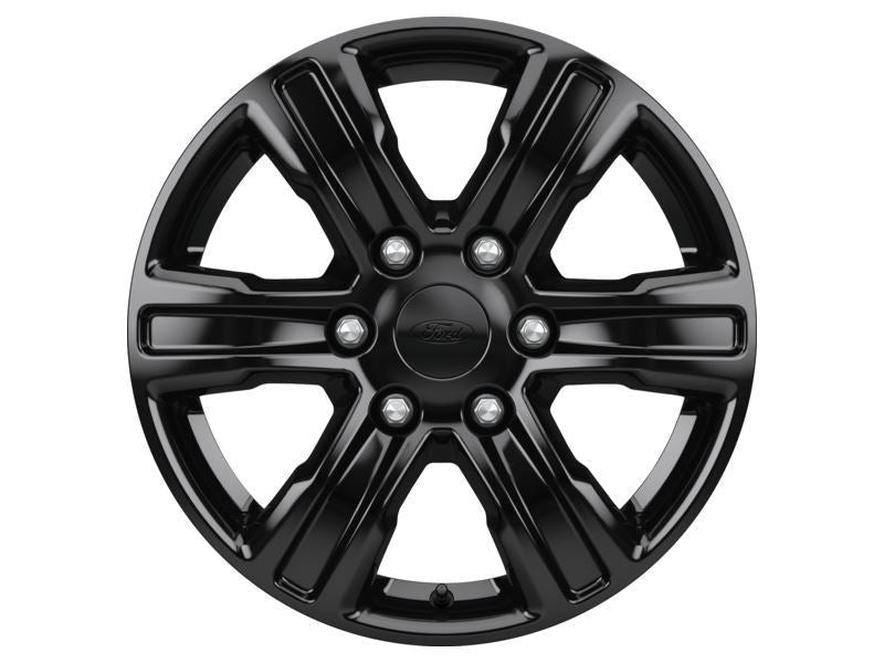 Ford SET OF 4 RANGER ALLOY WHEEL 17" 6-SPOKE DESIGN, PANTHER BLACK 02/ ...