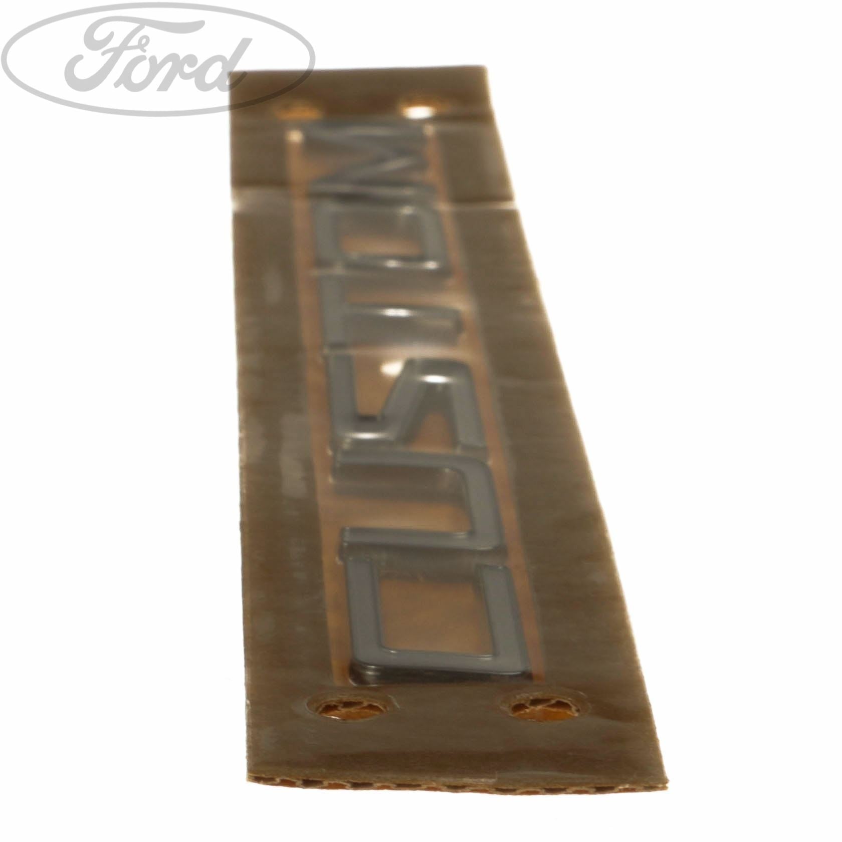Ford TRANSIT CUSTOM DOOR NAME PLATE BADGE EMBLEM - 1792657