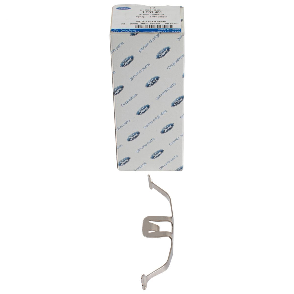 FRONT BRAKE CALIPER SPRING – Ford Online Shop UK