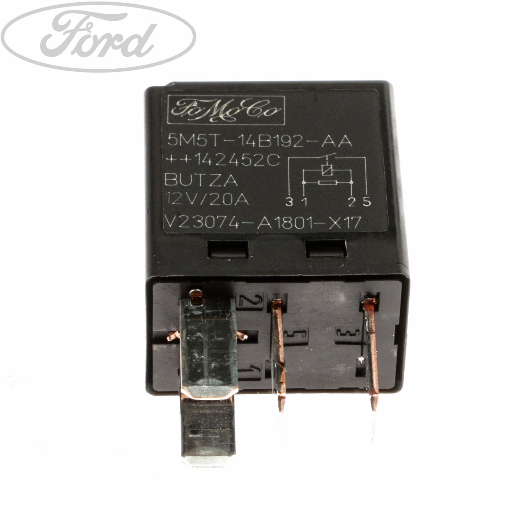 ELECTRICAL SYSTEM MICRO RELAY 20 AMP 4 BLADE TERMINAL – Ford Online Shop UK
