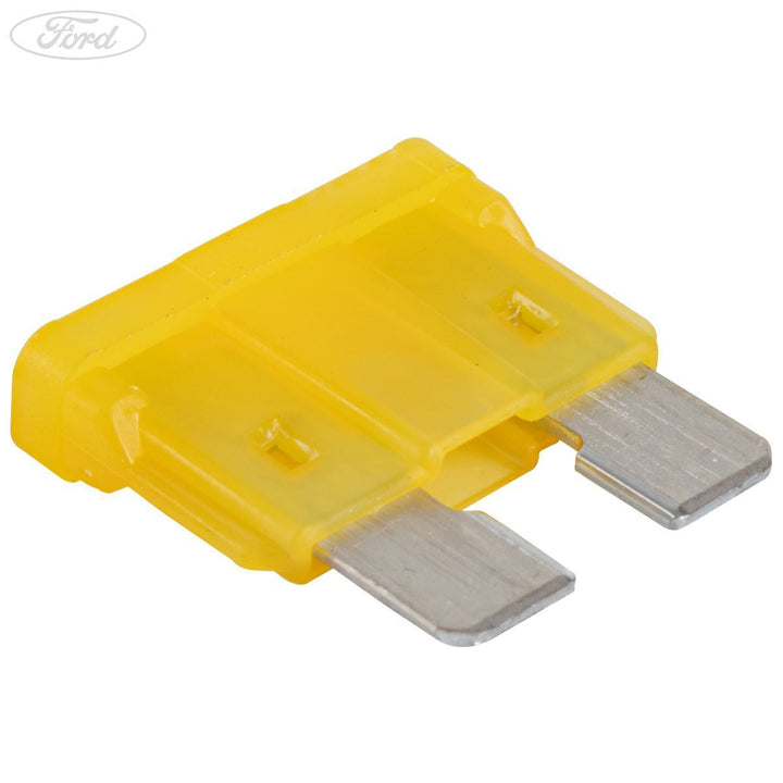 FORD MOTORCRAFT 20 AMP 32 VOLT BLADE FUSE TYPE YELLOW – Ford Online Shop UK