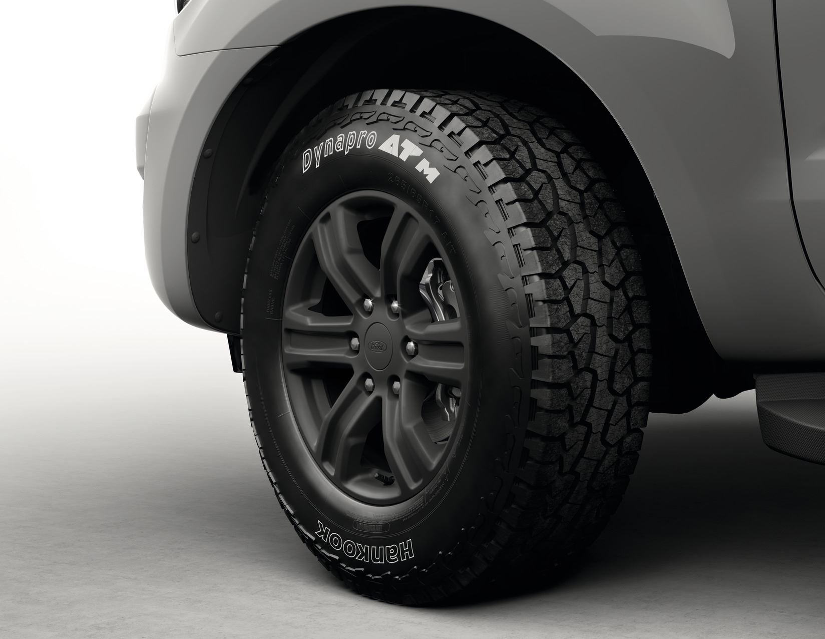 Ranger Alloy Wheel 17" 6-spoke design, Asphalt Black 2019-2022 - 2538818