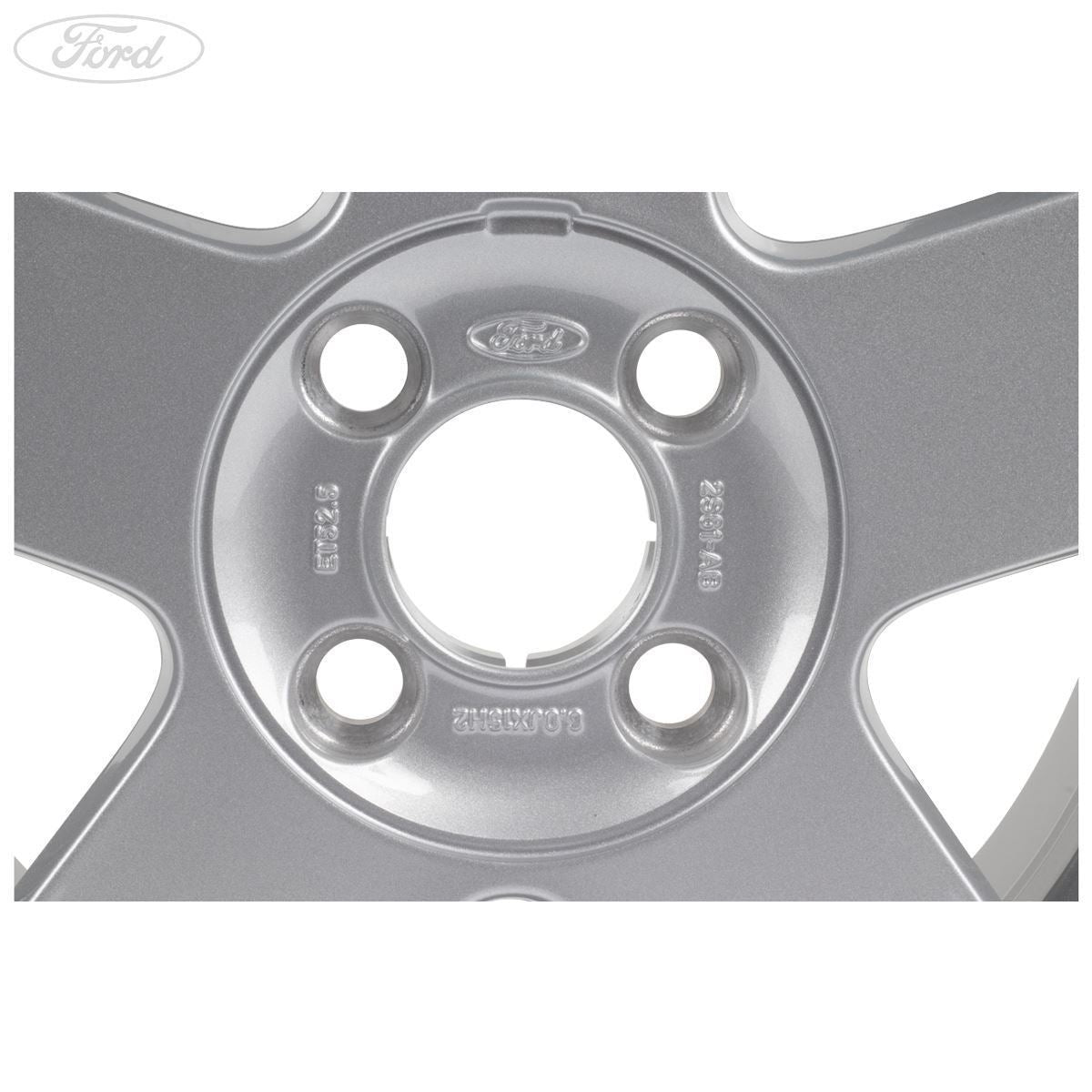 Ford FIESTA MK6 FUSION 15" ALLOY WHEEL 5 SPOKE 6JX15 2002-2008 - 1141427