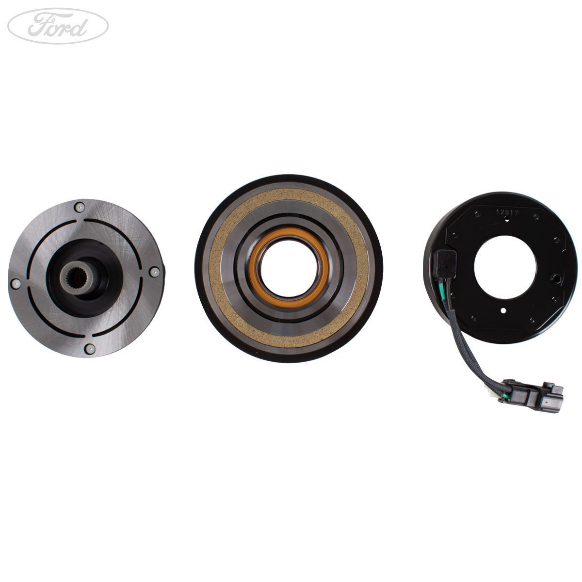 Ford 1.5 DURATORQ TDCI AIR CON COMPRESSOR CLUTCH PULLEY 2015- - 1855475