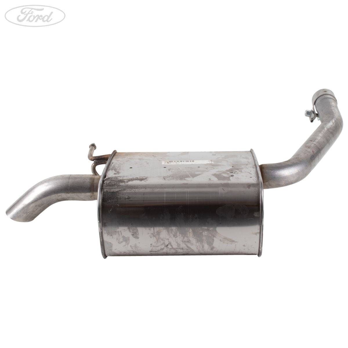 Genuine Ford REAR MUFFLER AND PIPE 1690586