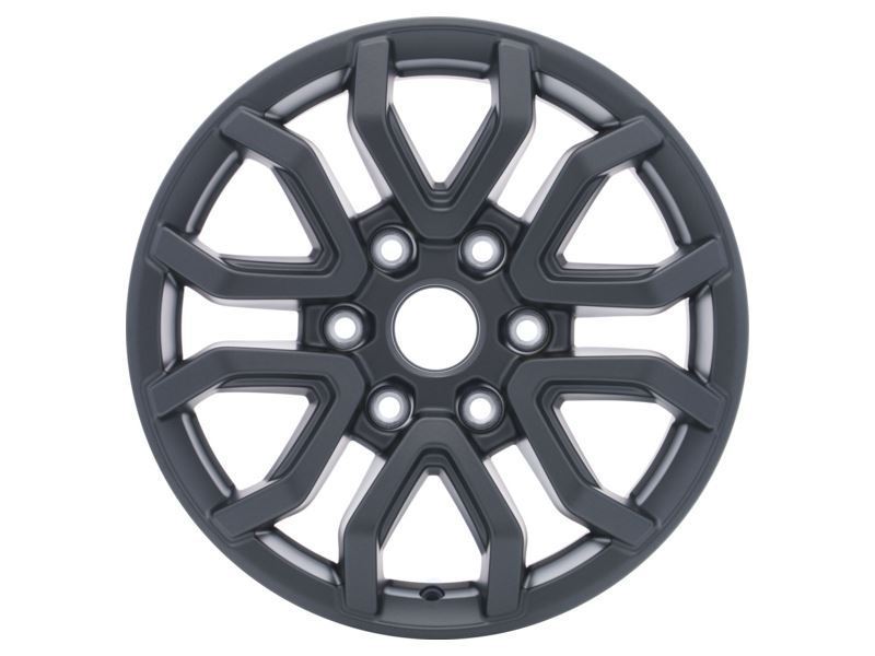 SET OF 4 RANGER ALLOY WHEELS 17" 6 X 2-SPOKE DESIGN, PRECISION GREY ...
