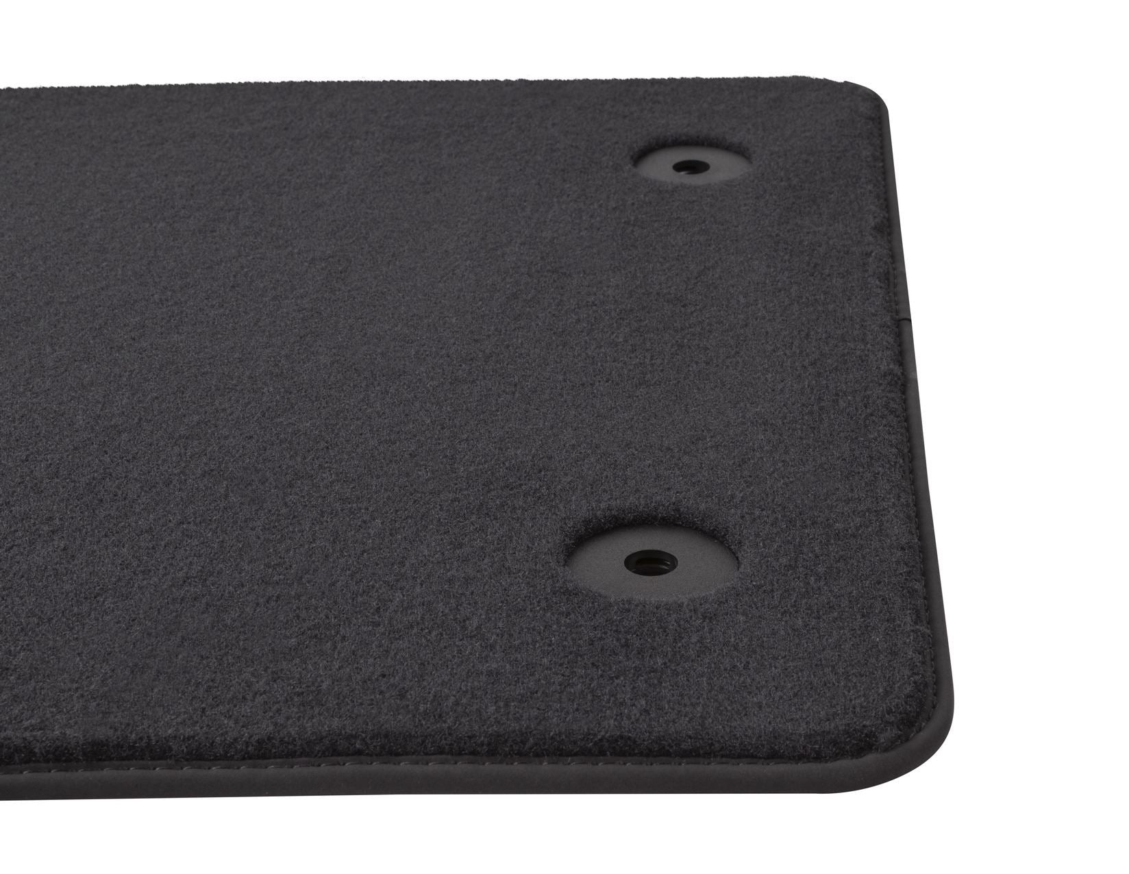 C-MAX Velour Floor Mats front, anthracite with black nubuk surround ...