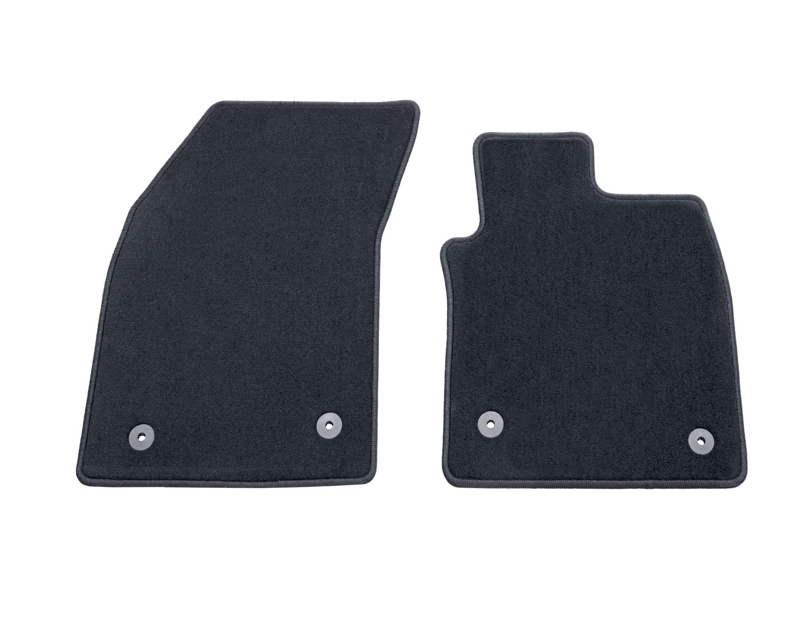 FOCUS FRONT CARPET FLOOR MATS BLACK, FOR VEHICLE WITH MANUAL TRANSMISS ...