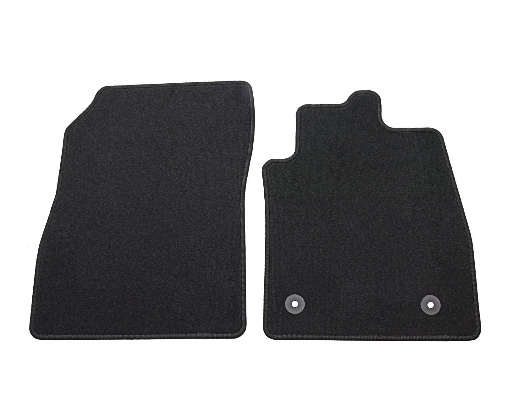 Carpet Floor Mats black, front - 2195332
