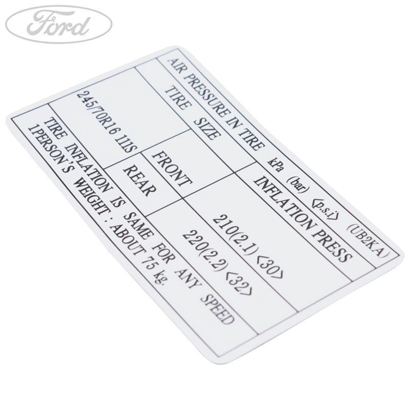 DECAL – Ford Online Shop UK